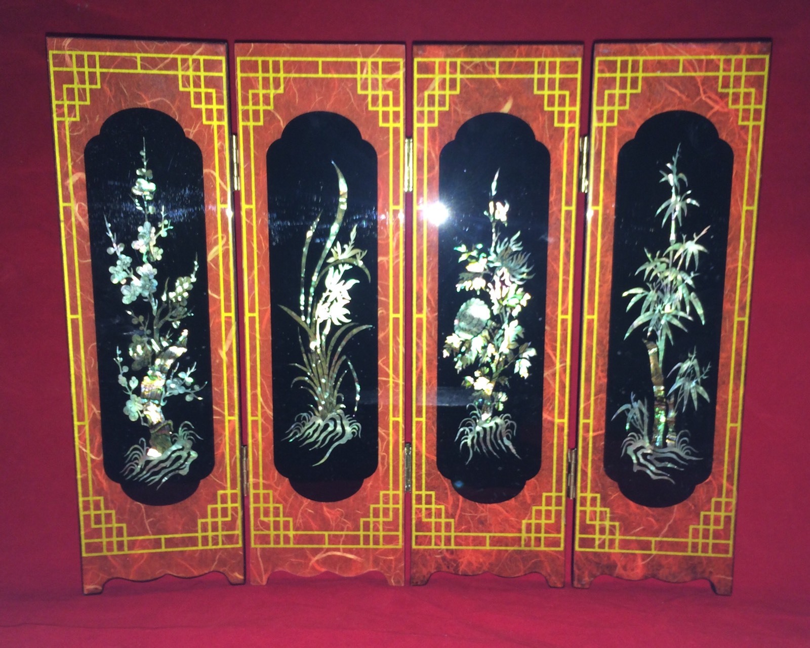 Asian Table Top Screen Divider | eBay