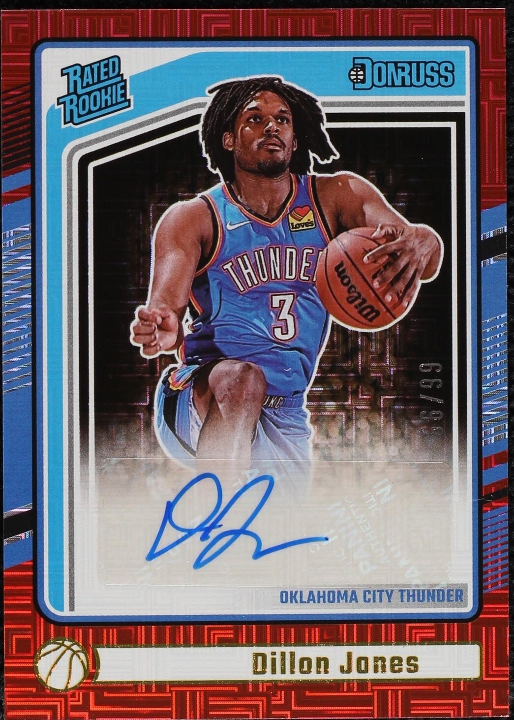 2024-25 Panini Donruss - Rated Rookie Signatures Dillon Jones #268 ...