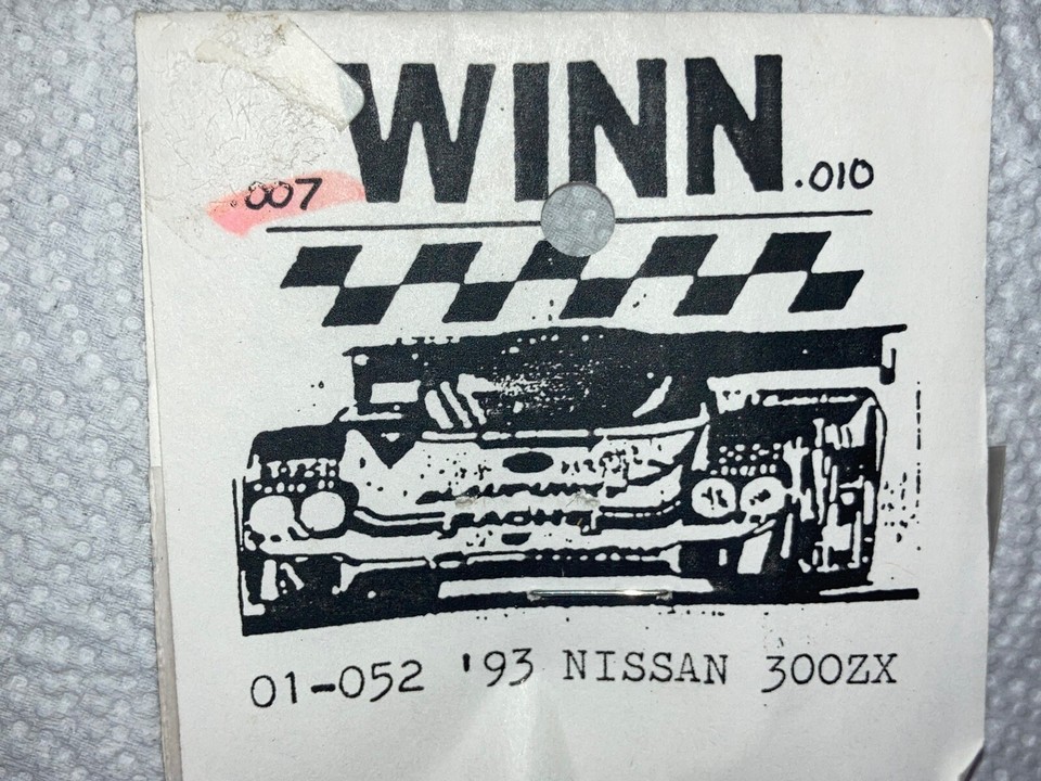 VTG NOS WINN/Wizzard HO Slot Car Lexan Body 01-052 ‘93 NISSAN 300ZX ...