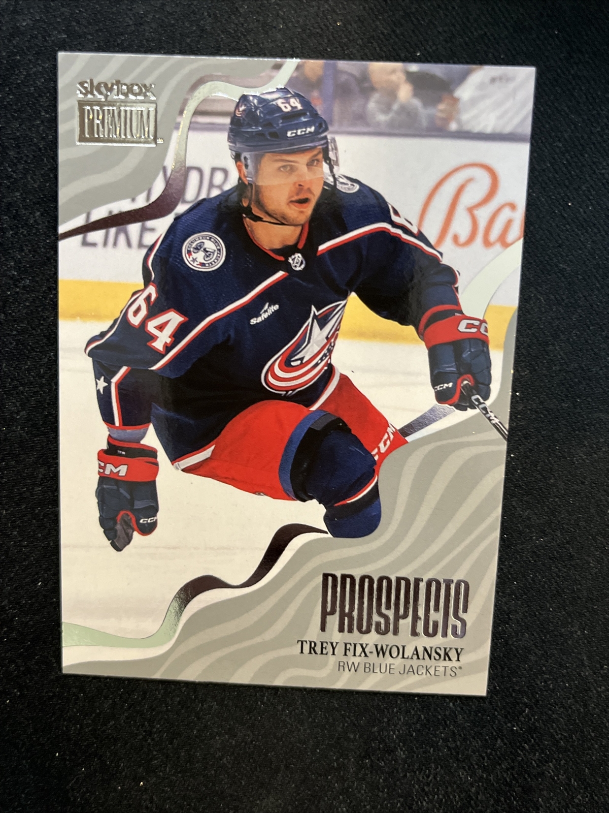 22-23 UD NHL Metal Universe Hockey Premium Prospects PP-27 Trey Fix ...