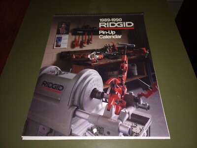 Ridgid Tool Vintage 1989-1990 Pin-up Swimsuit Wall Calendar. Mint ...
