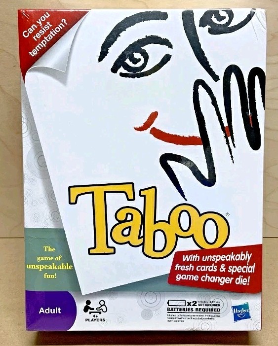 TABOO Board Game of Unspeakable Fun! NEW Still Factory Sealed !! | eBay