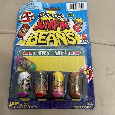 2010 JA-RU Crazee Jumpin' Beans 5 Pack #500 NOS 2004 | eBay