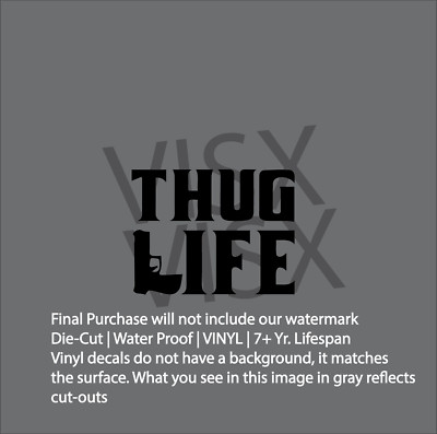 Thug Life love Decal Vinyl Decal Sticker Car Window Wall Guns Right 2nd ...