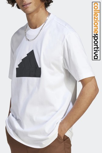 T-SHIRT ADIDAS FUTURE ICONS BADGE OF SPORT BOMBER - IN1623 col. bianco ...
