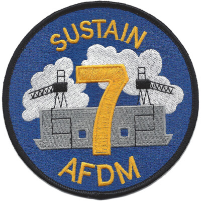 USS Sustain AFDM-7 Patch | eBay