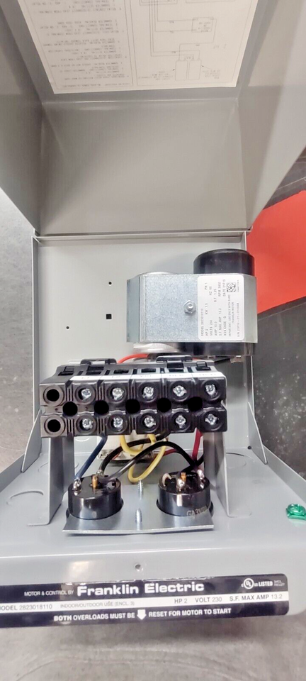 New Franklin Electric 2HP Control Box for Submersible Pumps | eBay