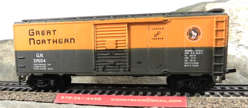 HO Boxcar Great Northern Railway GN 27024 Orange | eBay