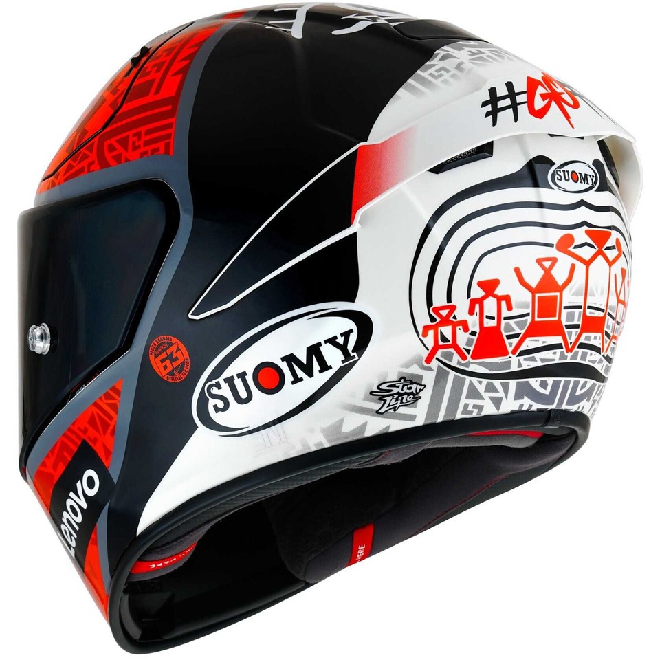 Full Face Helmet SUOMY SR GP Bagnaia Ducati SIZE S Helmet Casque | eBay