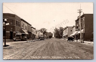 J90/ Reesville Wisconsin RPPC Postcard c1910 Main Street Stores 210 | eBay