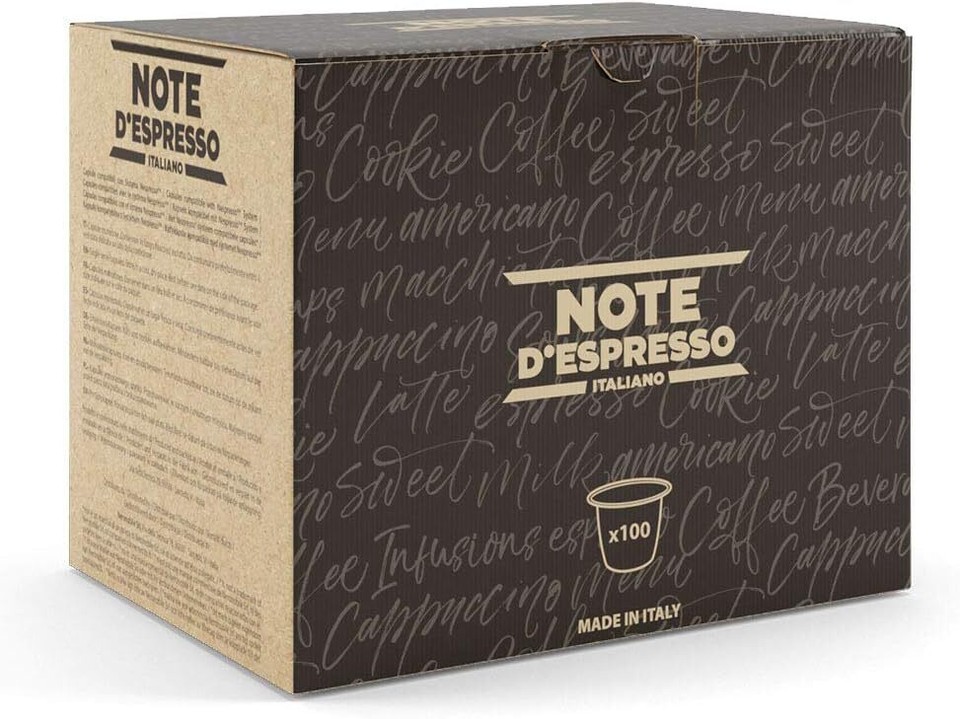 Note D'Espresso, Tè Nero al Limone, Capsule Compatibili Soltanto con ...