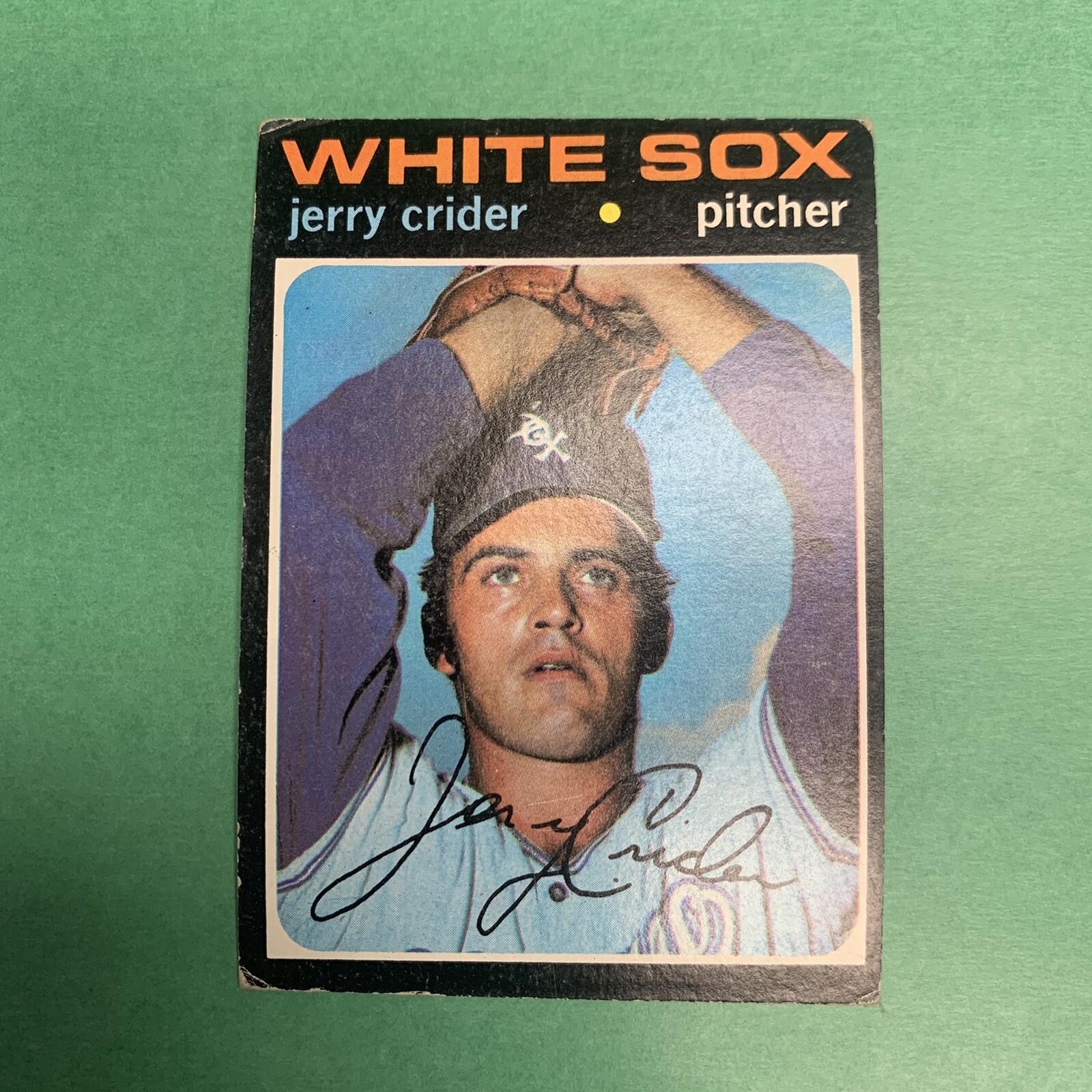 1971 Topps # 113 Jerry Crider Chicago White Sox Baseball Card | eBay