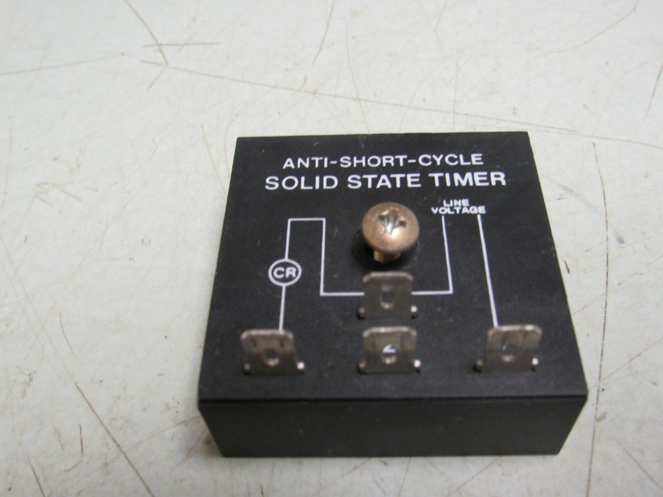 SSAC TL120A5T Solid State Timer Anti-Short-Cycle X13270383-01 Warranty ...