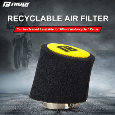 NIBBI 45mm Air Filter Scooter Dirt Pit Quad Bike ATV for GY6 Lifan ...