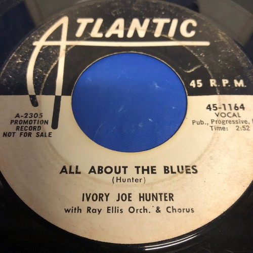 Ivory Joe Hunter – All About The Blues / If Only You Were Here 7" VINYL ...