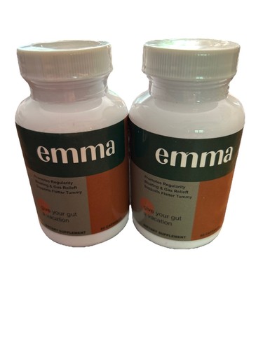 Emma Supplement For Gut Health 60 Capsules X 2 Bottles Exp 6/26 | eBay