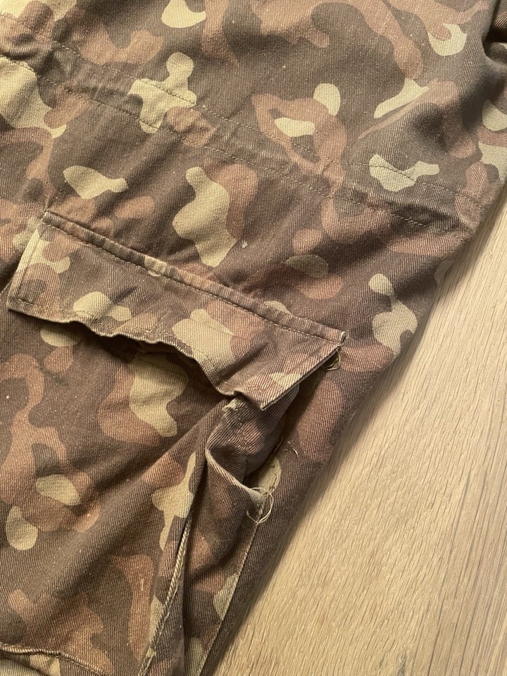 Soviet Butan TTSKO Camouflage Jacket Fur Collar 50-4 | eBay