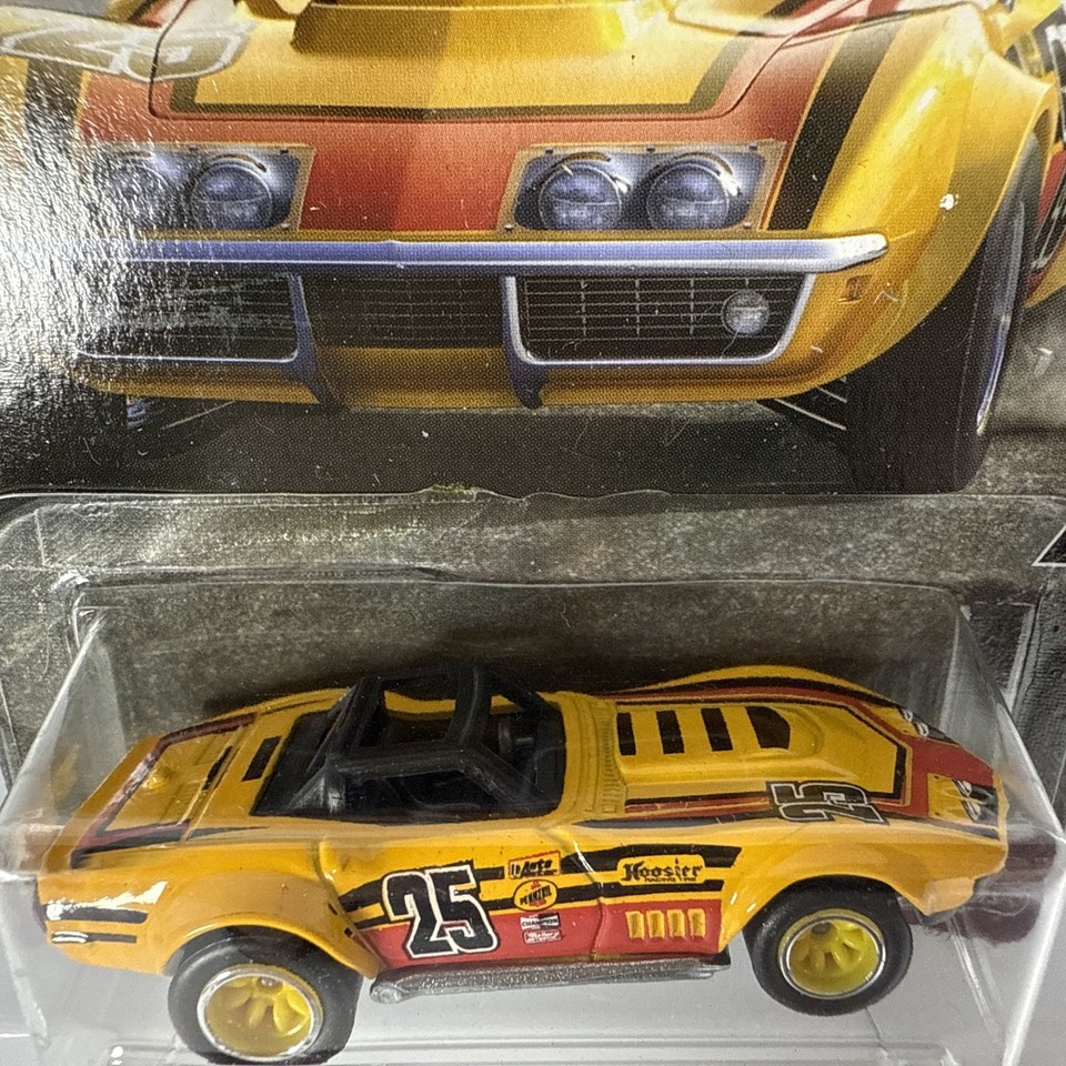 💢2017 HW Redliners - ‘69 Corvette Racer. Real Riders, Metal Chassis J21 | eBay