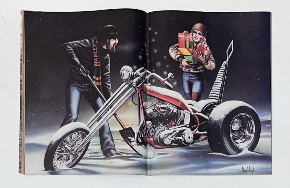 Vintage Easyriders Motorcycle Magazine - Jan 1981 - David Mann ...