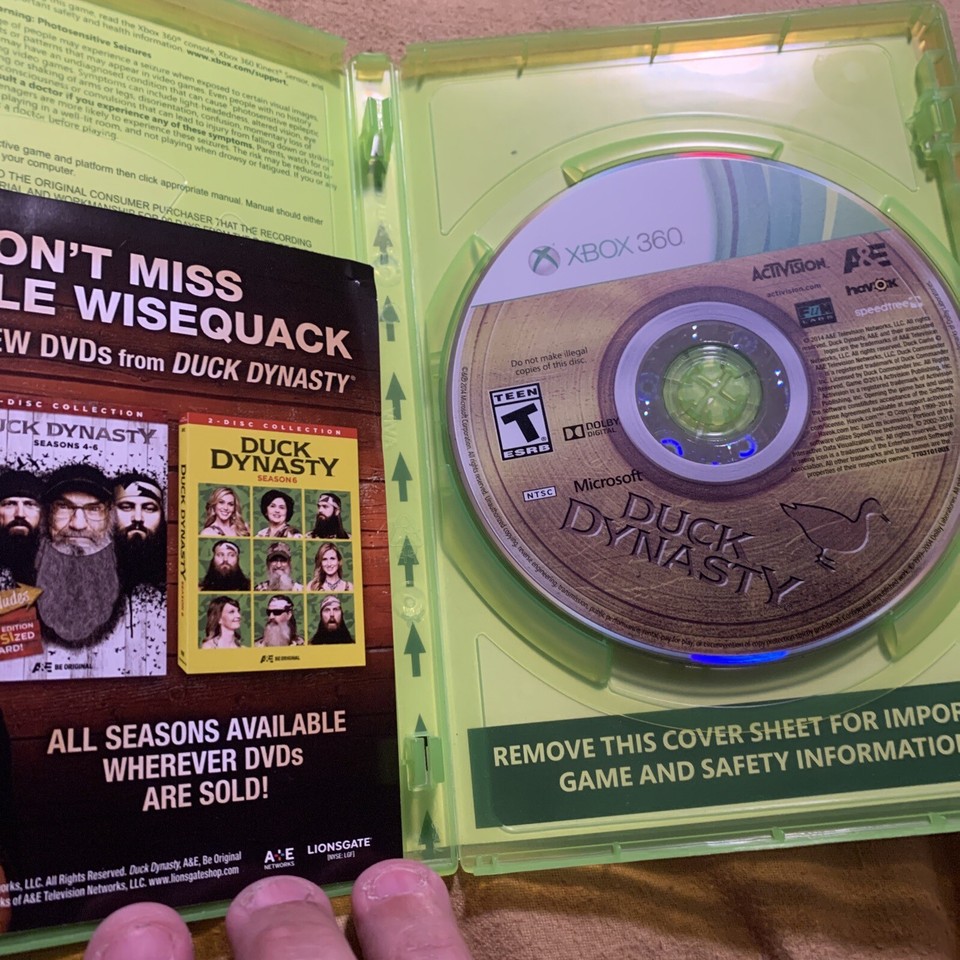 Duck Dynasty (Microsoft Xbox 360, 2014) 47875770317| eBay