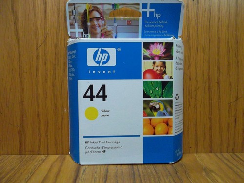 HP 44 Yellow Ink Cartridge | eBay