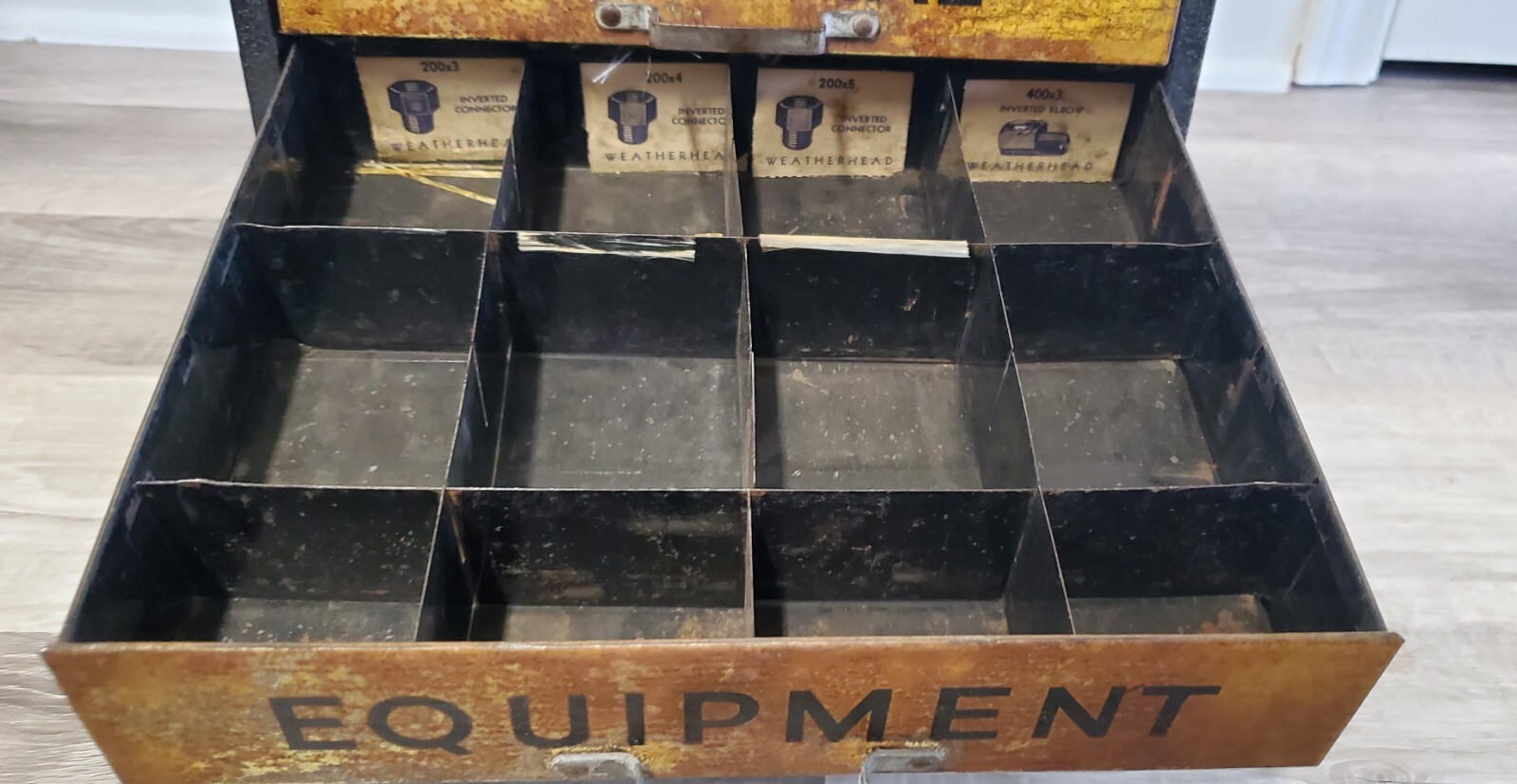 Antique Weather Head Original Weatherhead Metal Box Hardware Store ...