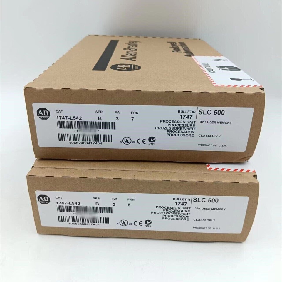 AB 1747-L542 /B SLC 500 5/04 CPU PROCESSOR UNIT 1747L542 NEW Factory ...
