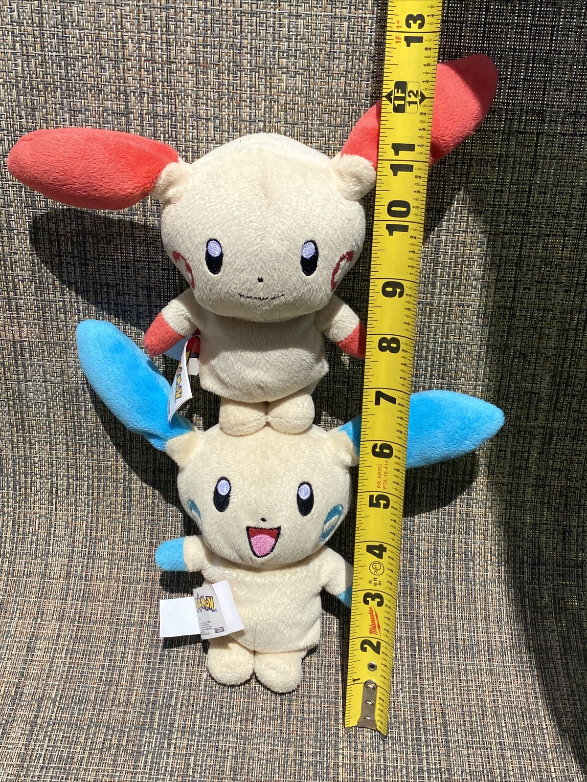Pokemon Plush Plusle Minun Jakks figure stuffed doll set toy Figure USA Seller | eBay
