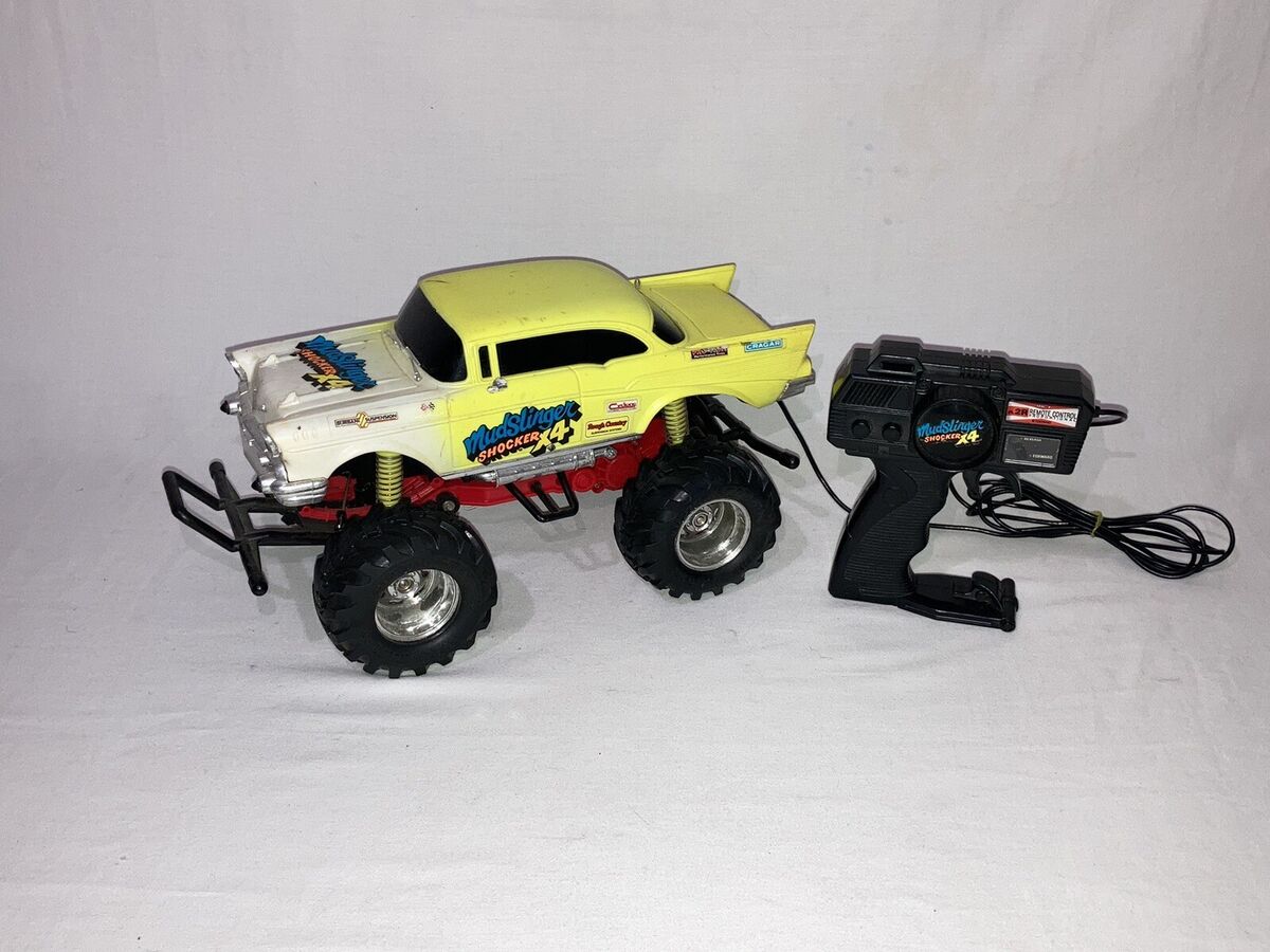 New Bright Chevy Bel-Air Mud Slinger Shocker RC Truck New Bright Chevy Bel-Air Mud Slinger Shocker RC Truck