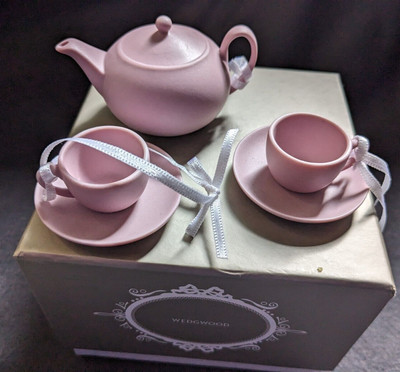 Wedgwood Mini Tree Tea Set - Tree Decoration - with Original Box | eBay