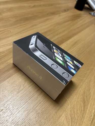 Apple iPhone 4 | 8GB BLACK Model A1332 | FACTORY SEALED NEW *RARE ...