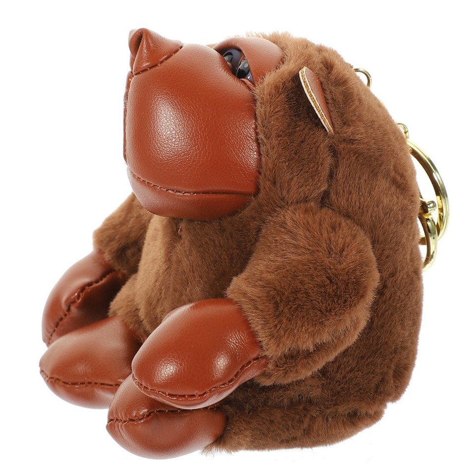 Soft Gorilla Stuffed Animal Plush Key Chain Backpack Pendant Tag | eBay ...