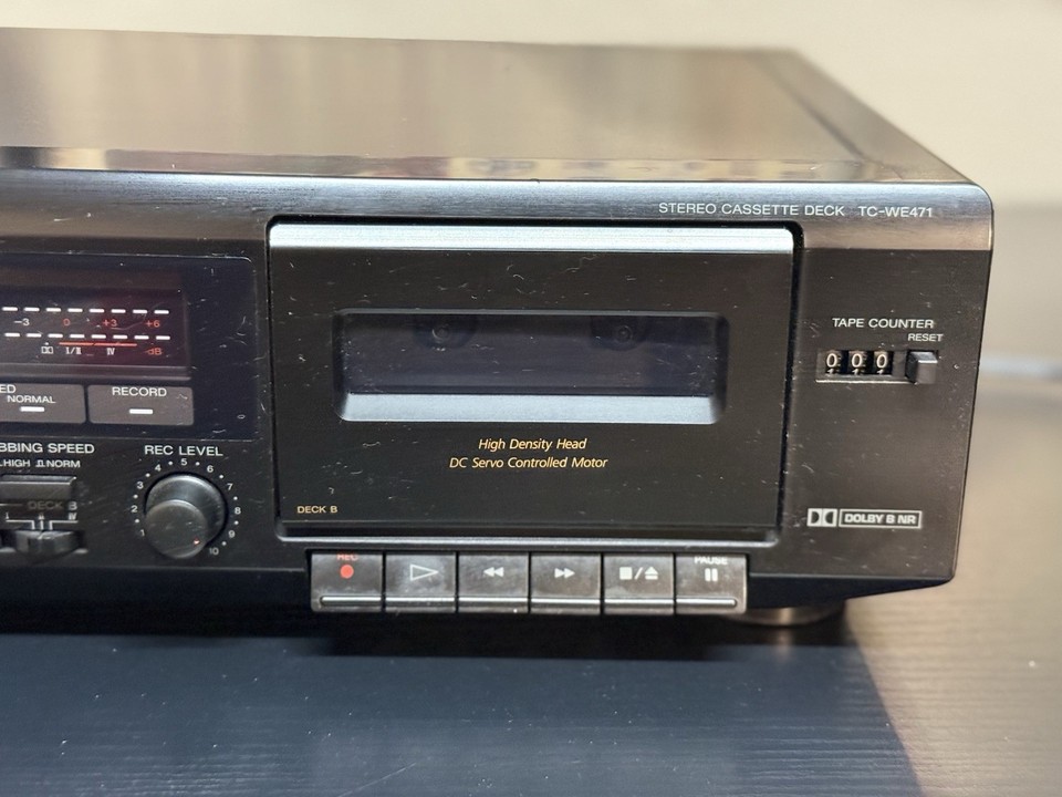 Sony TC-WE471 Double Cassette Deck | eBay