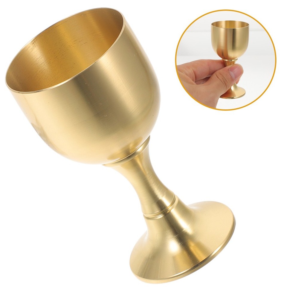 Metal Brass Holy Cup for Church Altar Worship and Offering Ceremony Use ...