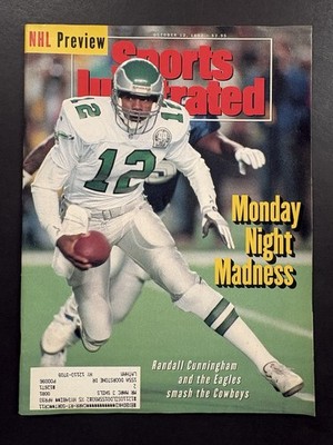 Sports Illustrated October 12, 1992 Randall Cunningham Eagles Monday ...