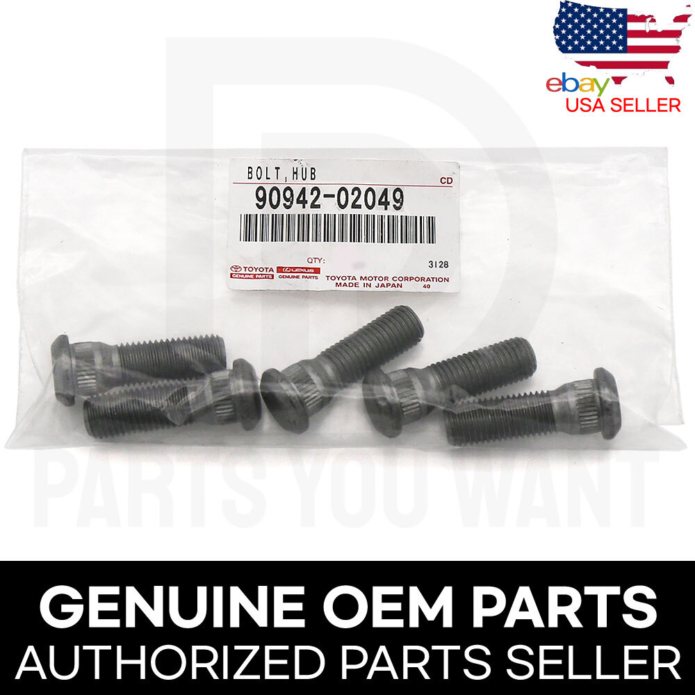 GENUINE Toyota Lexus OEM Wheel Lug Stud Bolt Nut 90942-02082 / 90942 ...