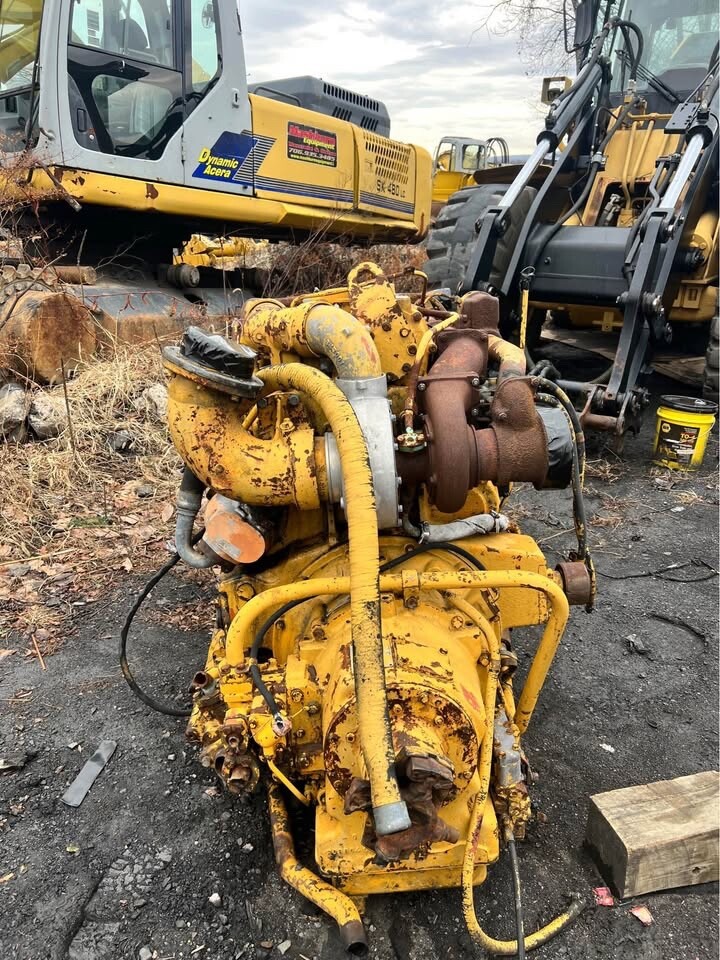 Caterpillar D343 , Diesel Engine with gearbox . running | eBay