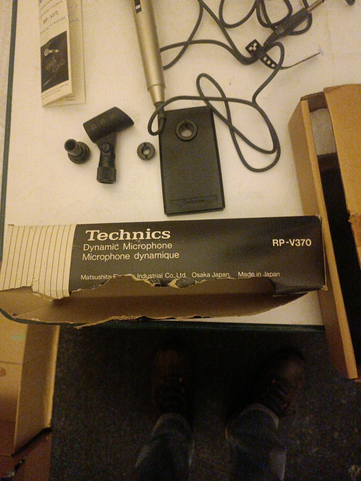 Technics RP-V370 Microphone. | eBay UK