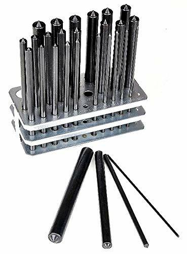 28pc Heat Treated Transfer Punch set Impact Transfers Roll Pin Metal ...