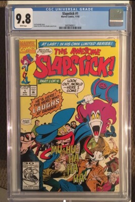 Marvel Comics The Awesome Slapstick #1 CGC 9.8 Deadpool | eBay