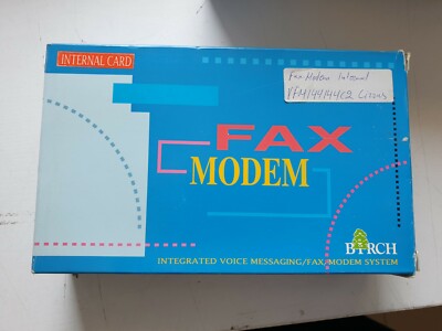 Fax-Modem Internal Card VFM 144.144C2 | eBay
