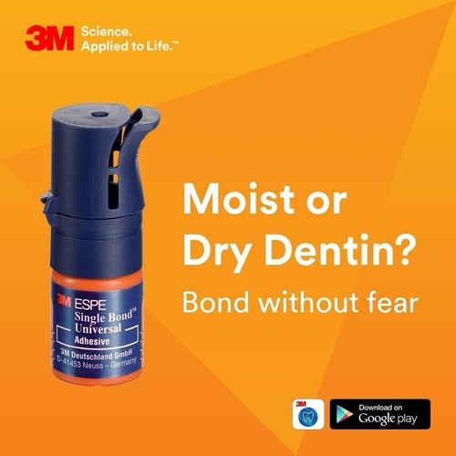 3M ESPE Single Bond Universal Adhesive Exp 2027 1 Bottle 5ML Scotchbond ...