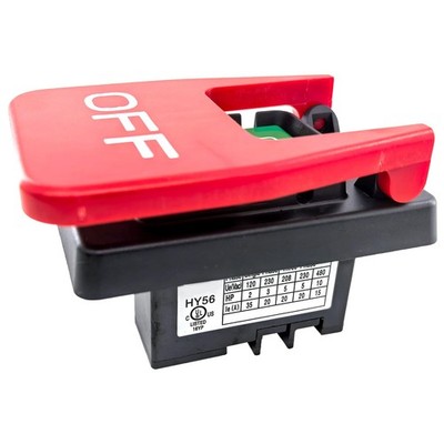 HY56 Universal 120V/230V Single-Phase Emergency Stop Switch for ...
