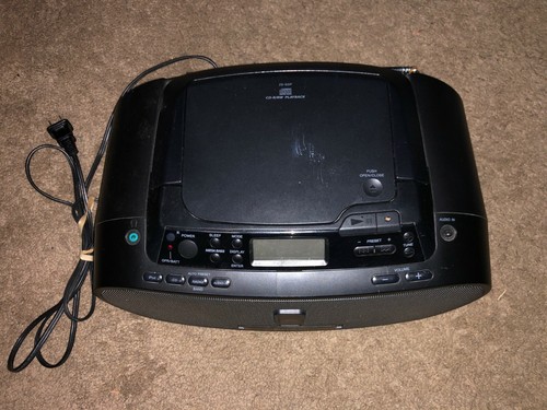 Sony ZS-S2iP CD/M-R/RW Playback iPod Dock AM/FM Tuner W/ Power Cord ...