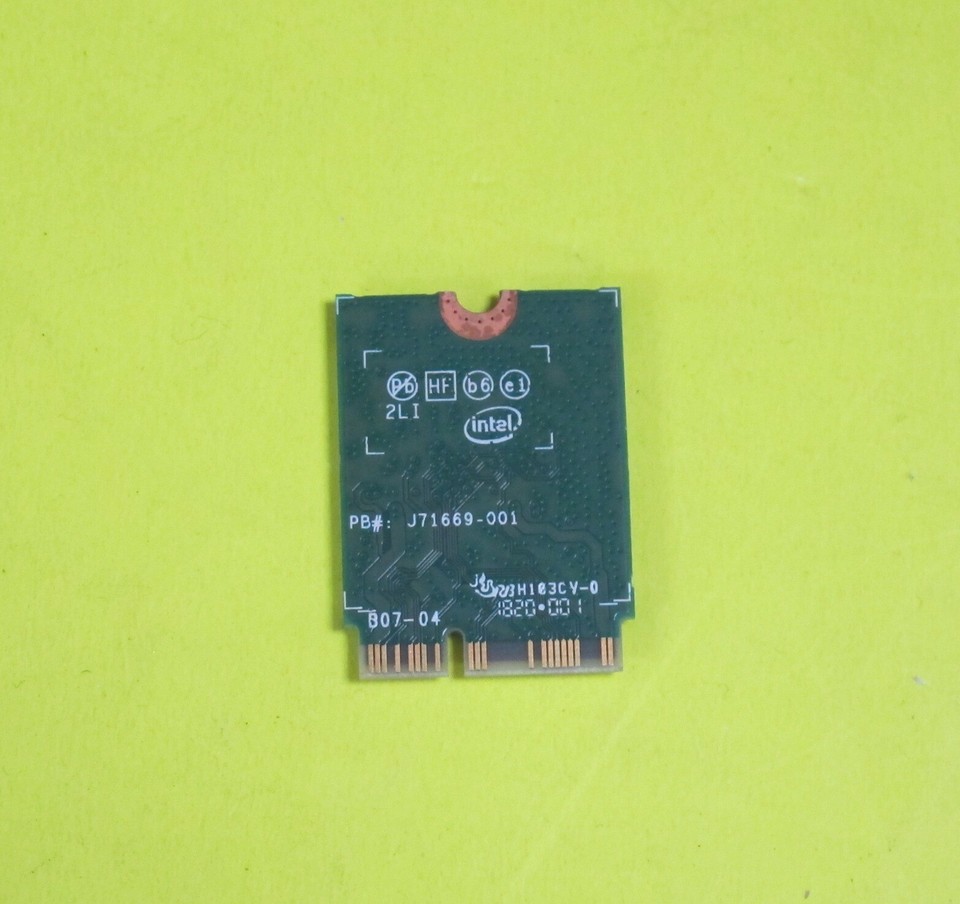 INTEL 9462NGW DUAL BAND WIRELESS-AC 9462 WLAN BLUETOOTH 5.1 WIFI CARD ...