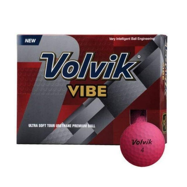 Volvik Vibe Golf Balls (pink 3 Piece 12pk) 1dz for sale online | eBay