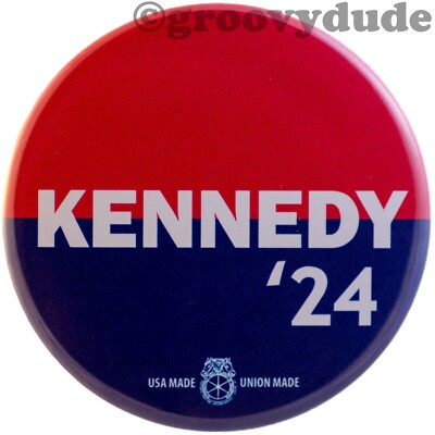 Robert F Kennedy Jr 2024 Official Team RFK Campaign Pinback Button ...
