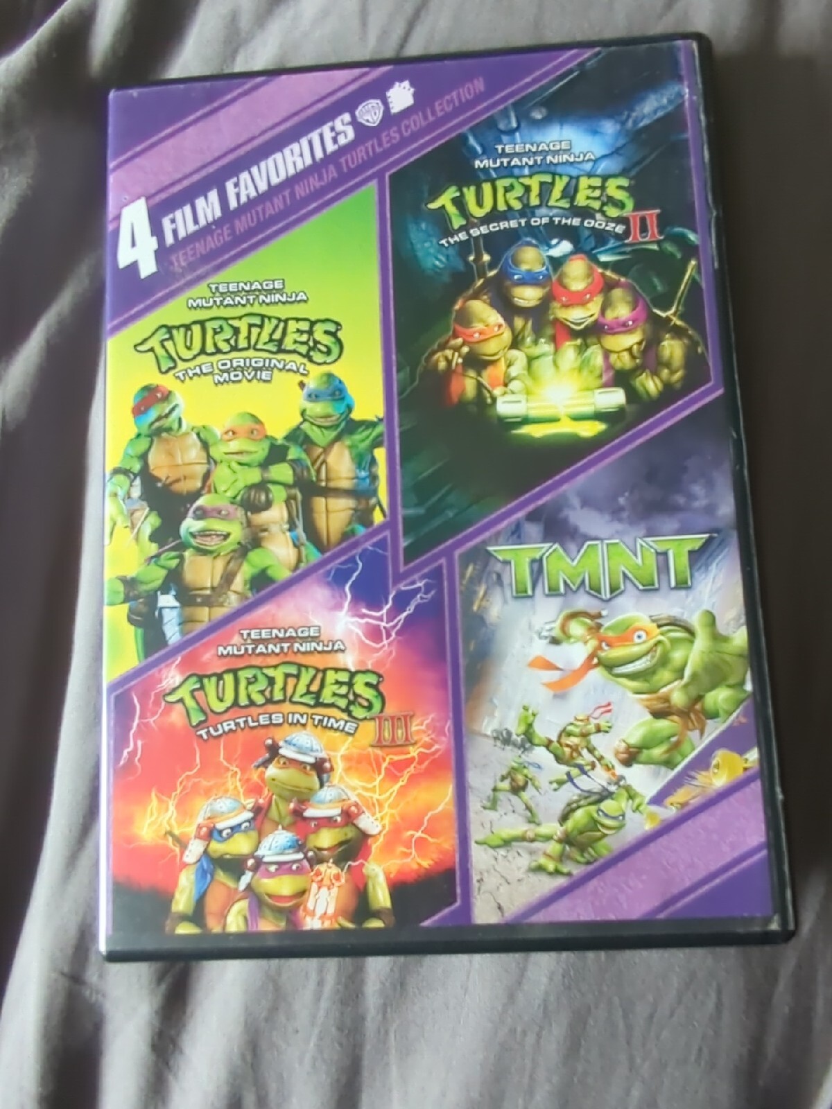 Teenage Mutant Ninja Turtles Collection: 4 Film Favourites DVD (Region ...