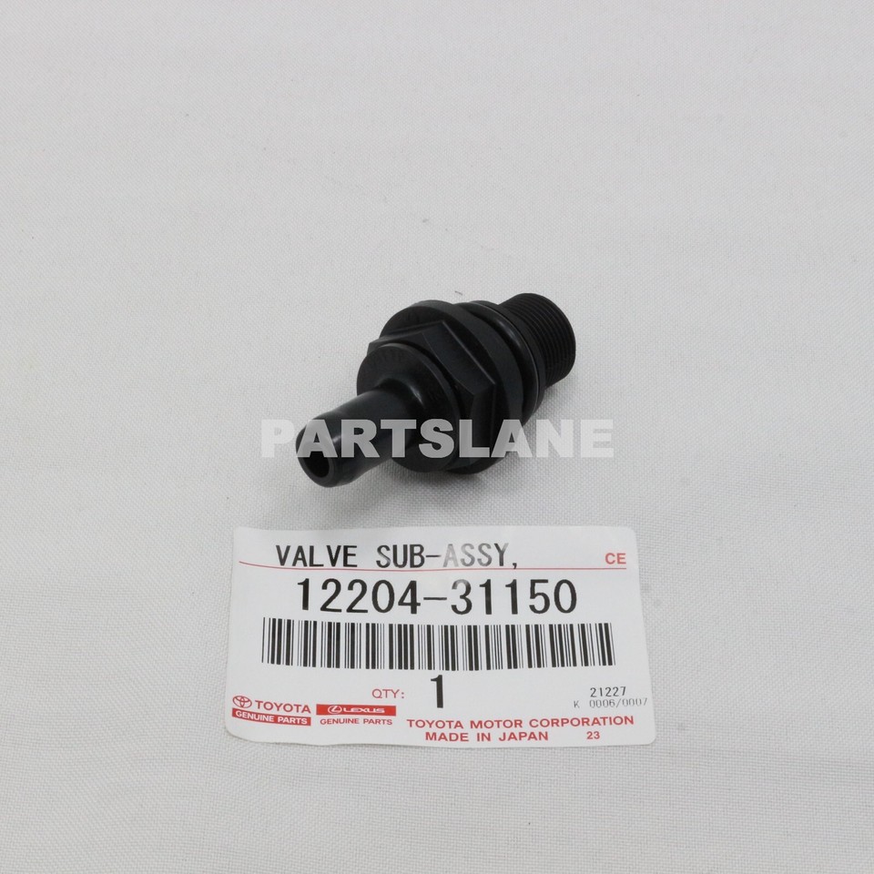 12204-31150 Toyota OEM Genuine VALVE SUB-ASSY | eBay