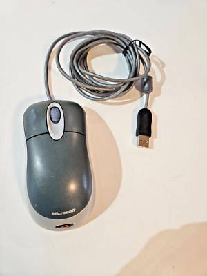 Microsoft Optical Mouse Blue USB and PS/2 Compatible Model X08-72983 | eBay